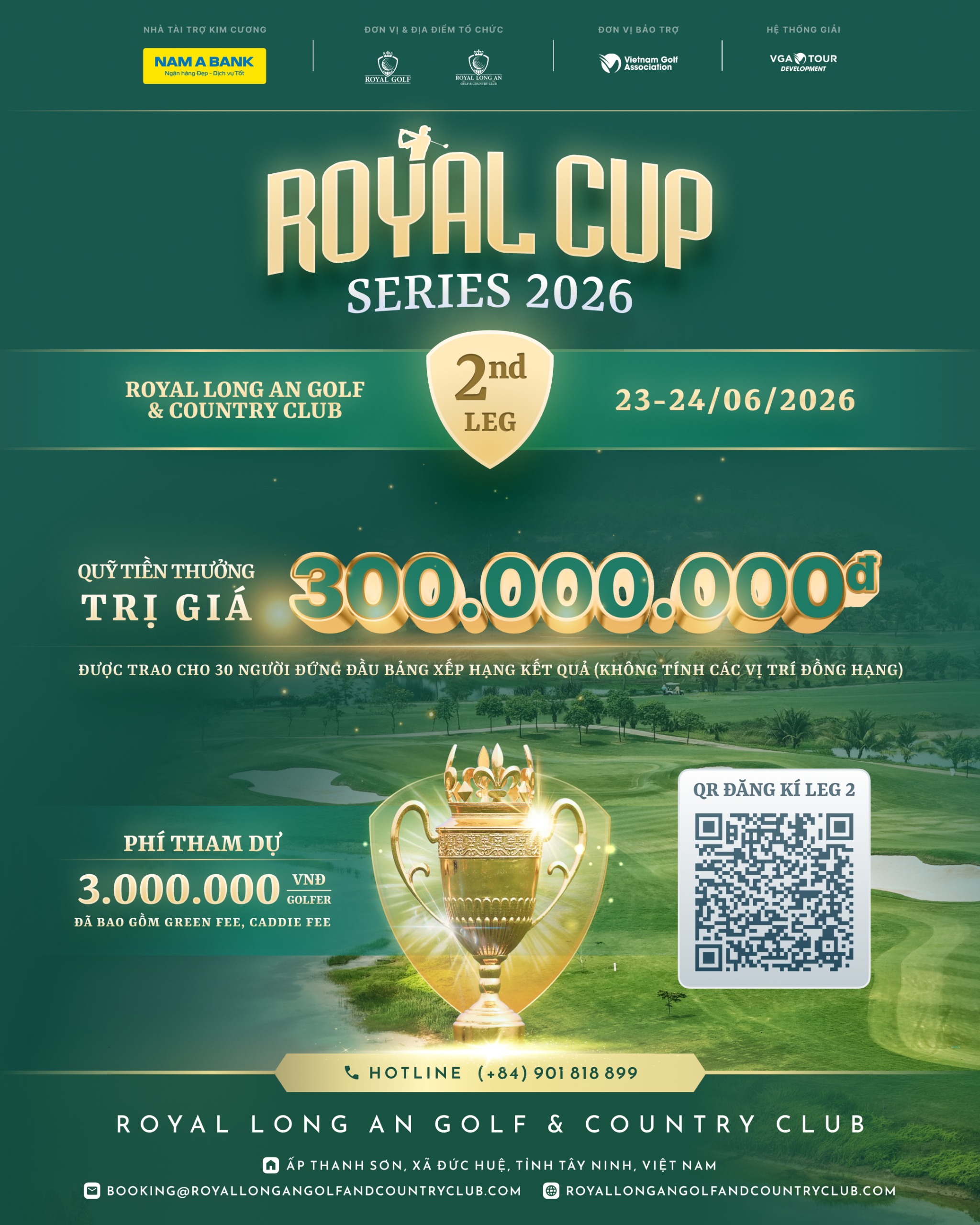ROYAL CUP SERIES 2026 LEG 2 CHÍNH THỨC MỞ ĐĂNG KÝ - Royal Long An Golf ...